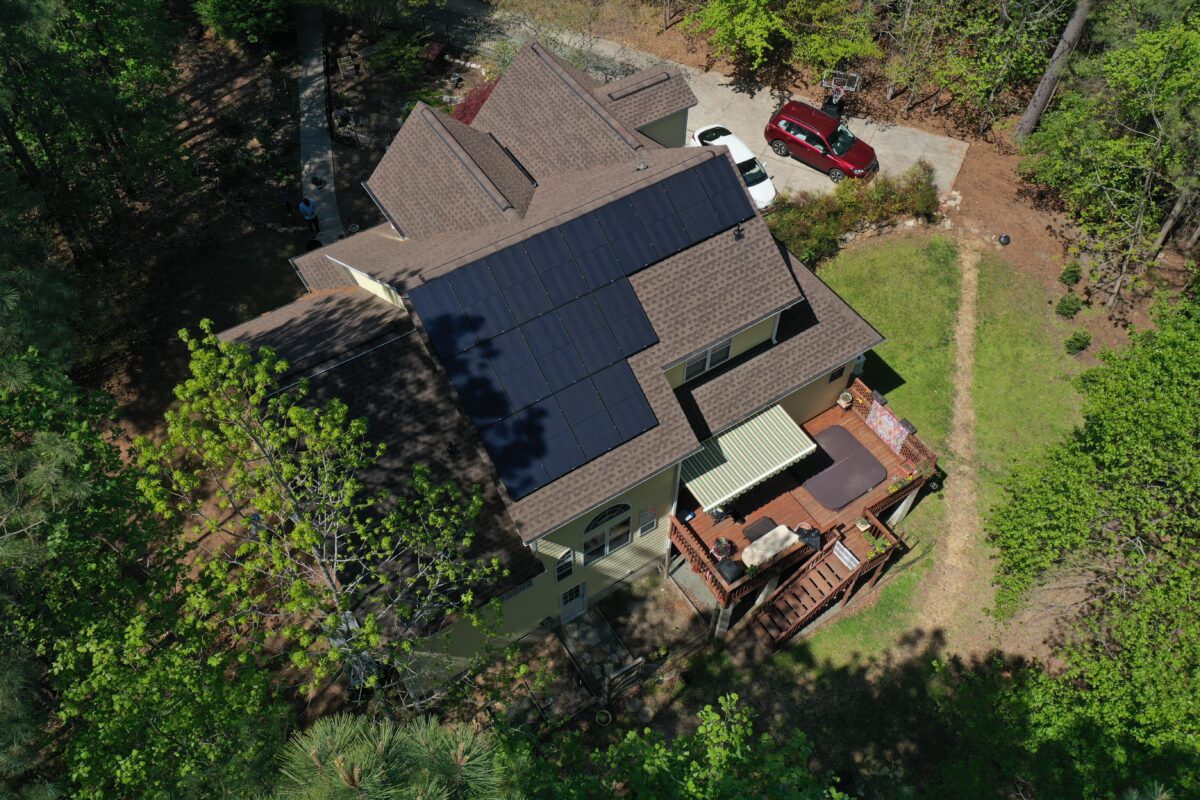 7.2 kw of Pittsboro Solar – Yes Solar Solutions